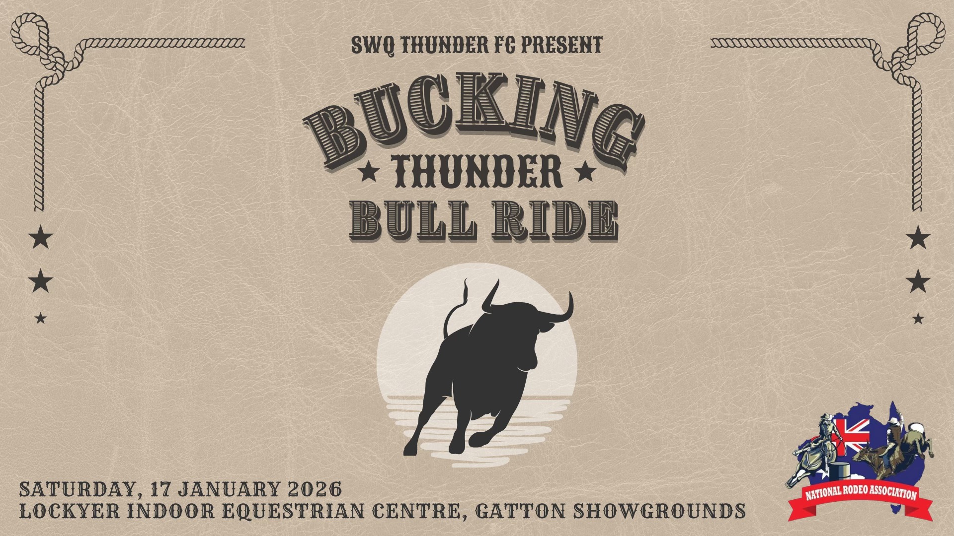 Bucking Thunder Bull Ride, 5:30pm